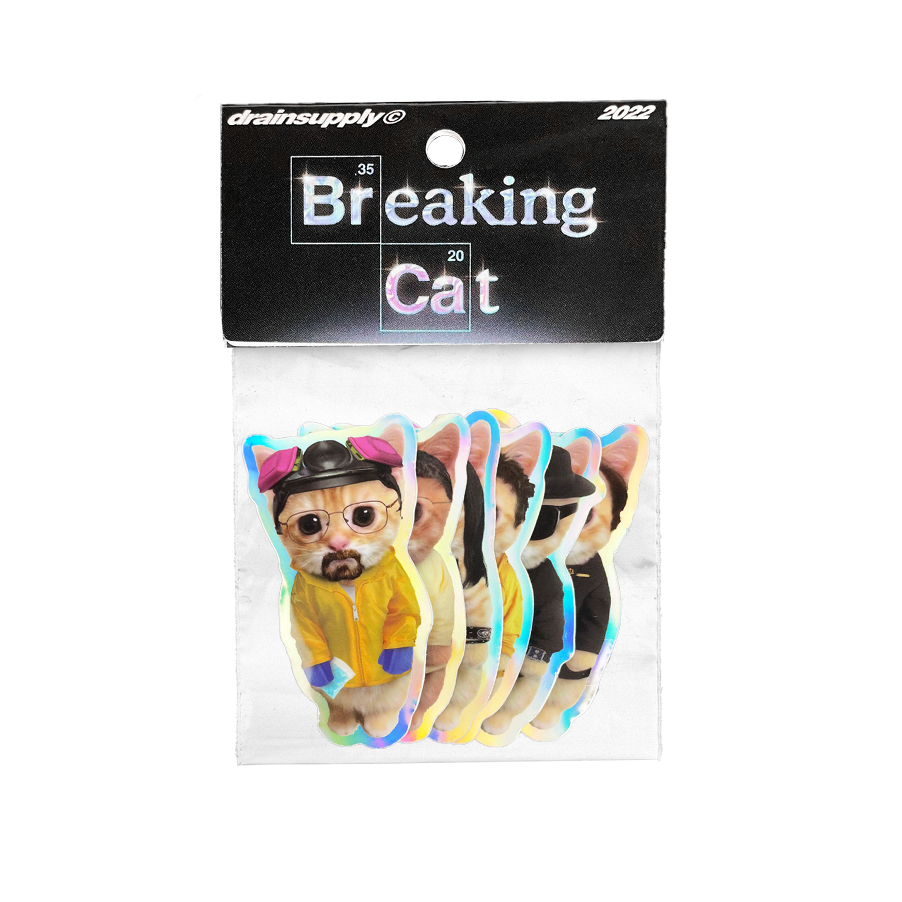 Breaking Bad Holo Sticker Pack – drainsupply